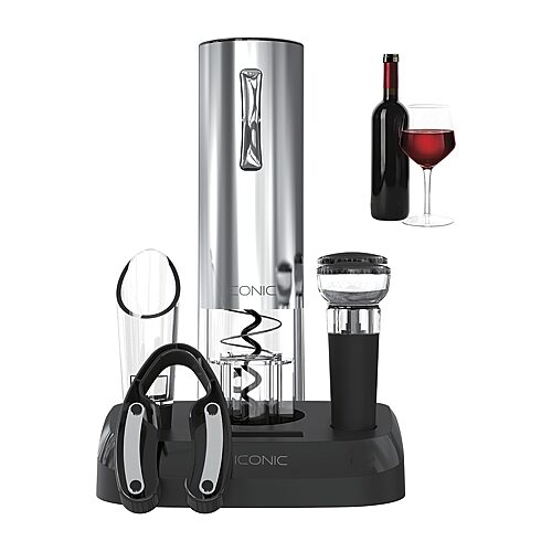 Click here for Iconic 5-in-1 Wine Set  One Size  Silver prices