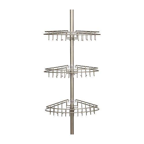 Click here for Kenney 3-Tier Spring Tension Corner Pole Shower Ca... prices