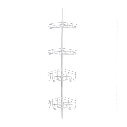 Click here for Kenney 4-Tier Spring Tension Corner Pole Shower Ca... prices