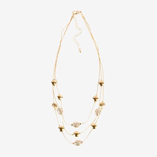 Click here for Bold Elements Gold Tone Womens 17 Inch Illusion Ne... prices