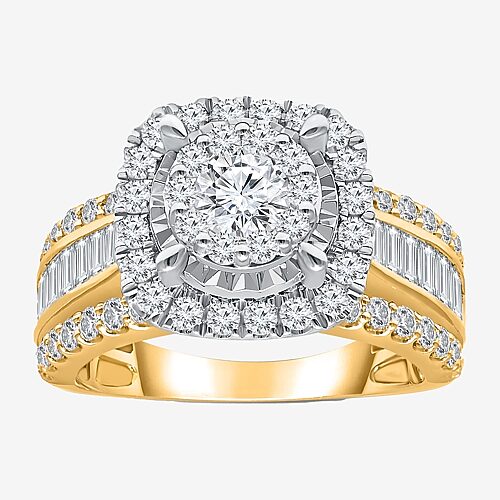 Click here for (I / I1) Womens 2 CT. T.W. Lab Grown White Diamond... prices