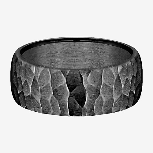Click here for Hammered Mens 8MM Tantalum Wedding Band  9 1/2 prices