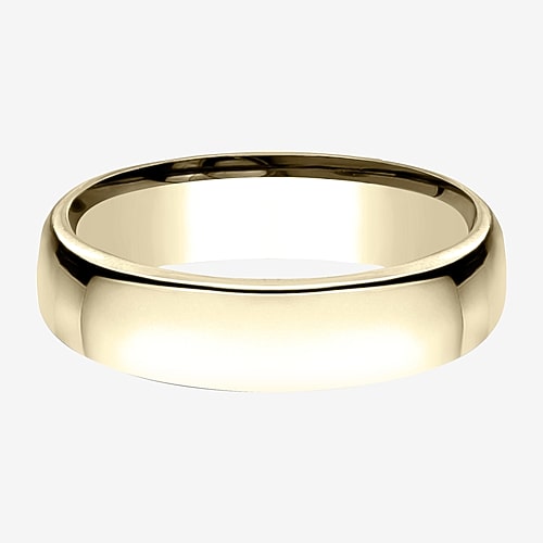 Click here for Unisex Adult 5.5MM 10K Gold Wedding Band  10  Yell... prices