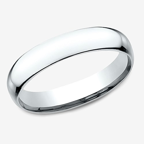 Click here for Unisex Adult 4MM Platinum Wedding Band  10 1/2 prices