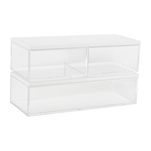 Click here for Martha Stewart 3 Pack Bins With MDF Lids  One Size... prices