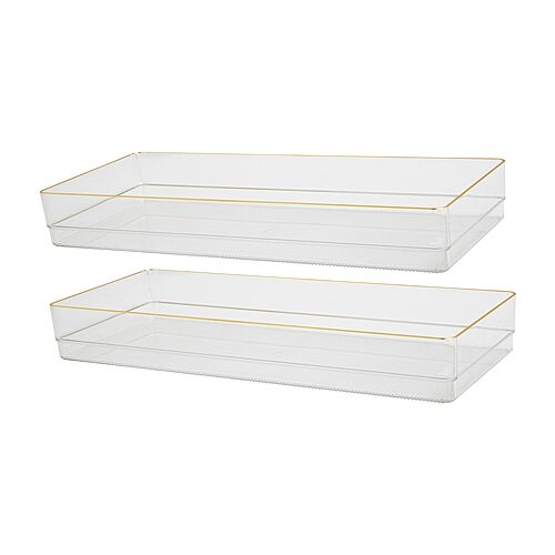 Click here for Martha Stewart 2 Pack 15X6 Organizers  One Size  C... prices