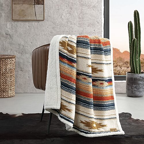 Click here for Wrangler Coyote Sands Sherpa Throw prices
