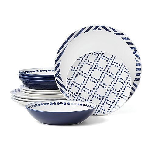 Click here for Oneida Harbour 12 Pc. Dinnerware Set  Service for... prices
