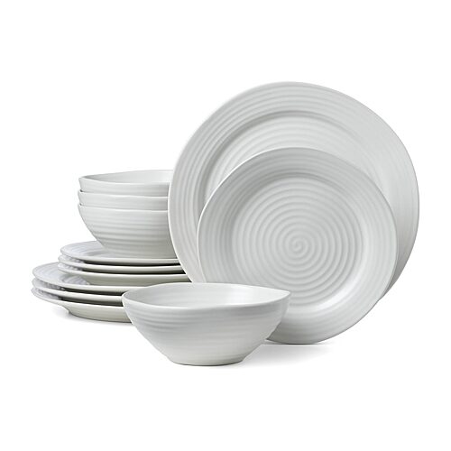 Click here for Oneida Ridge 12 Pc. Dinnerware Set  Service for 4... prices