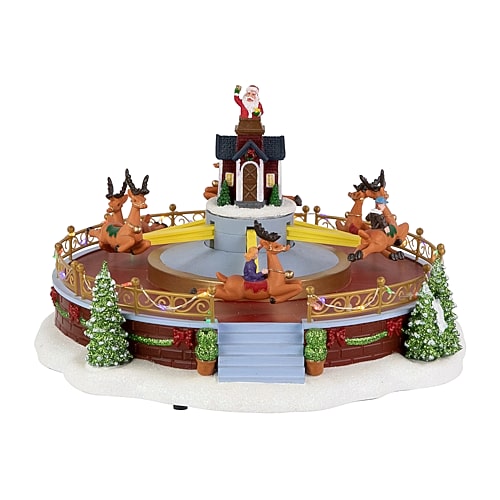 Click here for Northlight 12 Led Animated And Musical Reindeer Ri... prices