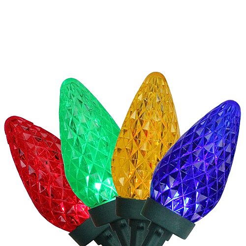Click here for Northlight 66ft 100ct Multicolor Led Faceted C9 St... prices