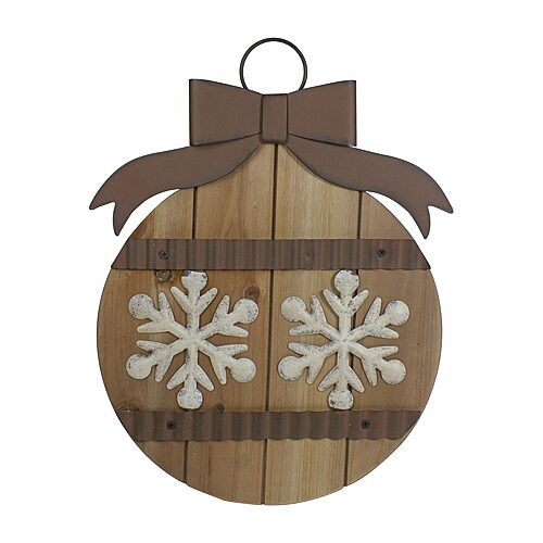 Click here for Northlight 16 Rustic Snowflakes Wall Sign  One Siz... prices