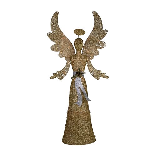 Click here for Northlight 68 Lighted Golden Angel Christmas Yard... prices