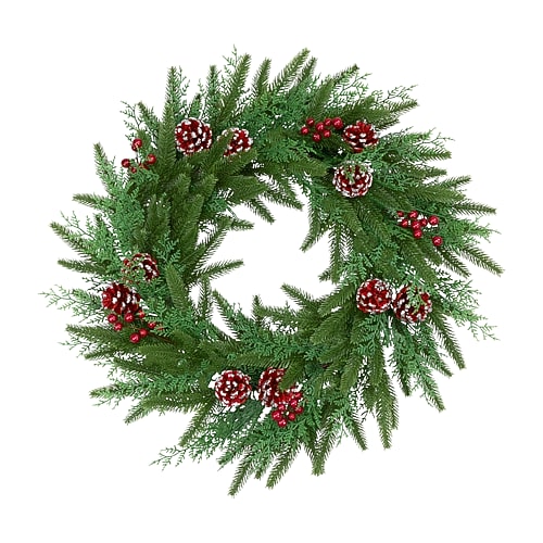 Click here for Northlight 24 Wind River Fir With Glittered Pineco... prices