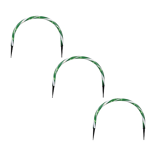 Click here for Northlight 11 Lighted Candy Cane Outdoor Arch Chri... prices