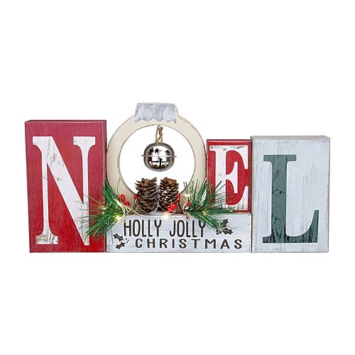 Click here for Northlight 13 Led Lighted Noel Holly Jolly Sign Wi... prices