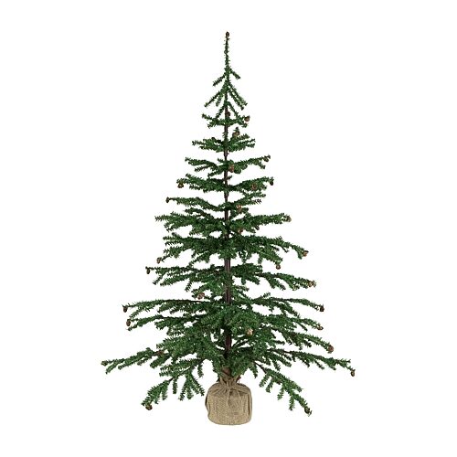 Click here for Northlight 4ft Medium With Pine Cones In Burlap Ba... prices