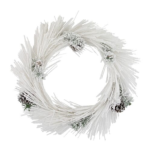 Click here for Northlight 24 Flocked Artificial With Pine Cones W... prices