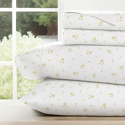 Click here for Kaycie Gray Printed Microfiber 4-Pc. Sheet Set  Fu... prices