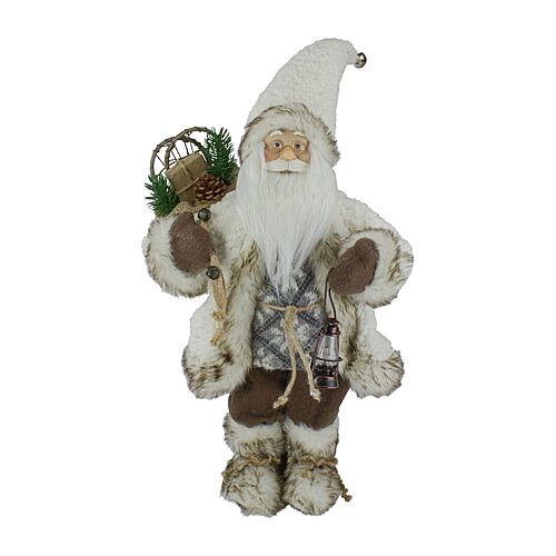 Click here for Northlight 12 Snow Lodge Santa With Lantern Christ... prices
