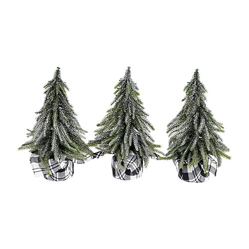 Click here for Northlight 10 Set Of 3 Mini Silvery Pine Downswept... prices