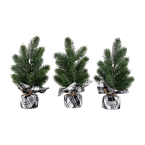 Click here for Northlight 10 Mini Iced Pine Artificial 1 Foot Pin... prices