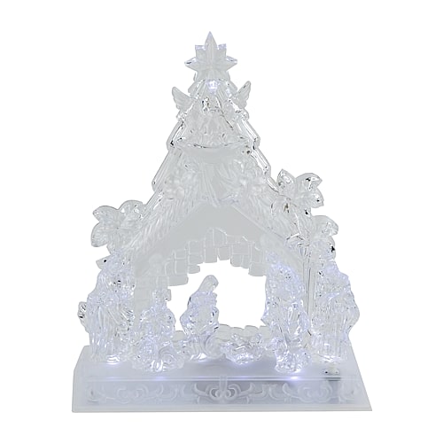 Click here for Northlight 11 Led Lighted Nativity Scene In Stable... prices