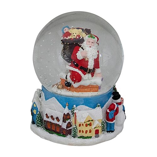 Click here for Northlight 7 Santa Coming Down The Chimney Christm... prices