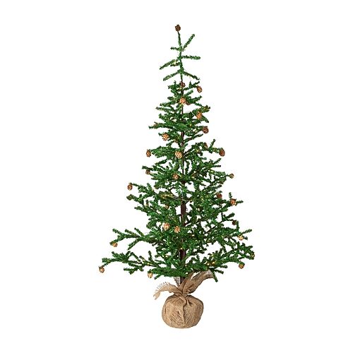 Click here for Northlight 4ft Pre Lit With Pinecones And Burlap B... prices