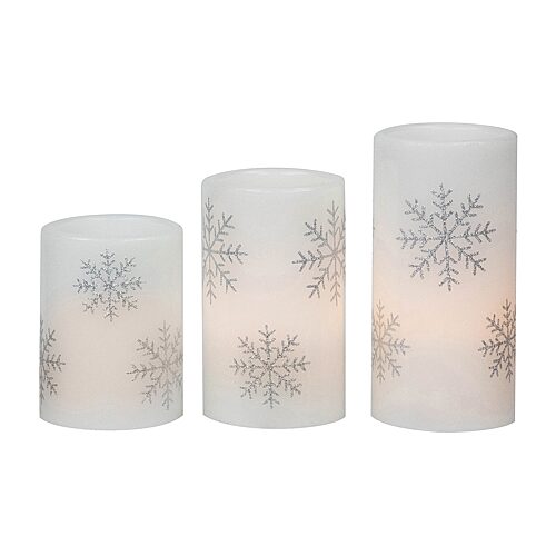 Click here for Northlight 6 Led Flameless Flickering Wax Pillar S... prices