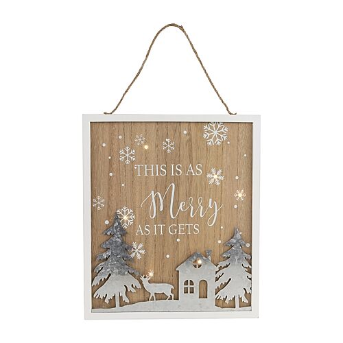 Click here for Northlight 14 Lighted This Is As Merry As It Gets... prices
