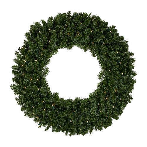 Click here for Northlight 36 Prelit Canadian Pine Artificial Wrea... prices
