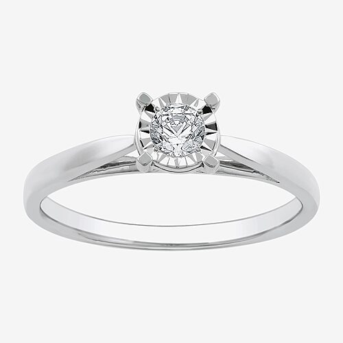 Click here for Yes  Please! Womens 1/6 CT. T.W. Lab Grown White D... prices
