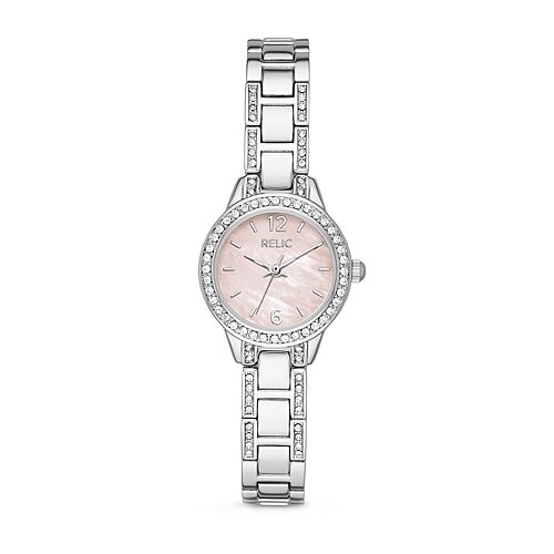 Click here for Relic By Fossil Tenley Womens Crystal Accent Silve... prices