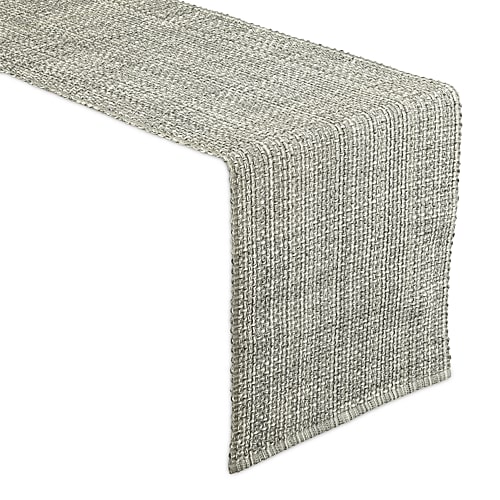 Click here for Homewear Homespun Table Runner  One Size  Gray prices