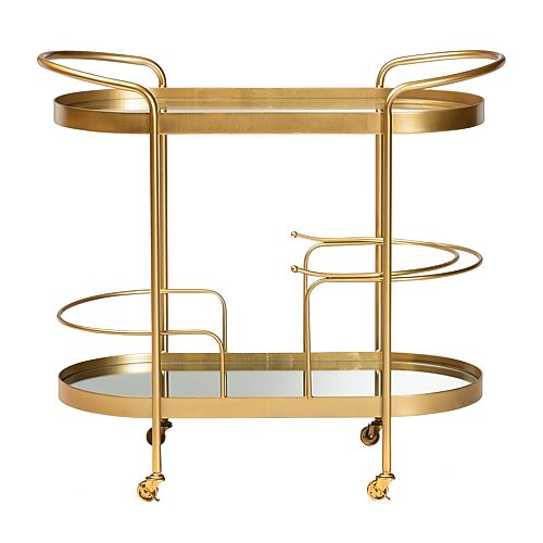 Click here for Kamal Dining Room Collection Metal-Top Serving Car... prices