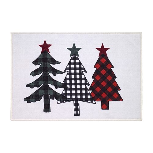 Click here for Avanti Tis the Season Holiday Plaid Bath Rug  20 x... prices