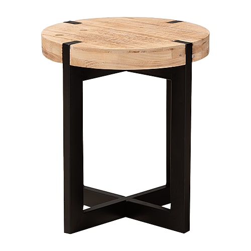 Click here for Horace Industrial End Table  One Size  Brown prices