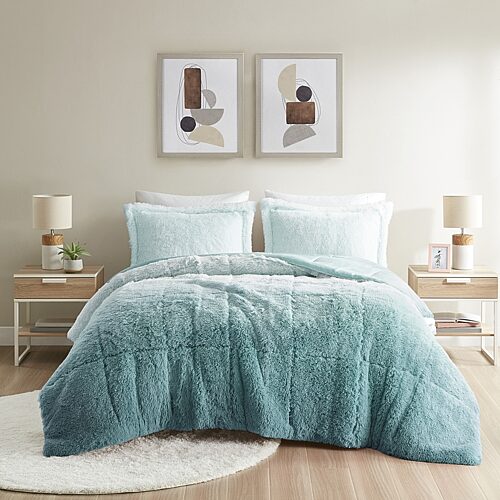 Click here for Intelligent Design Brielle Ombre Shaggy Faux Fur 2... prices