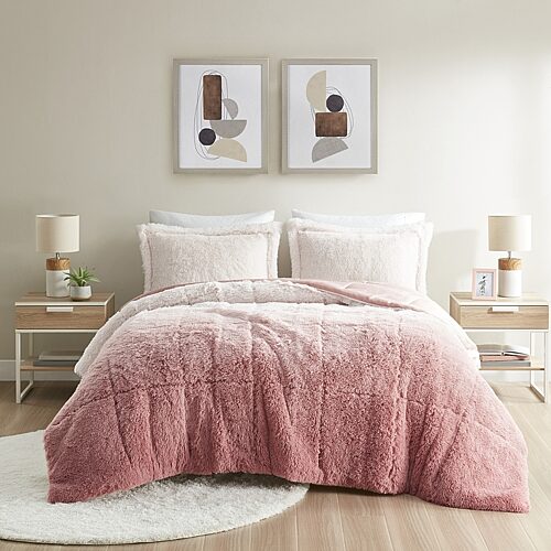 Click here for Intelligent Design Brielle Ombre Shaggy Faux Fur 2... prices
