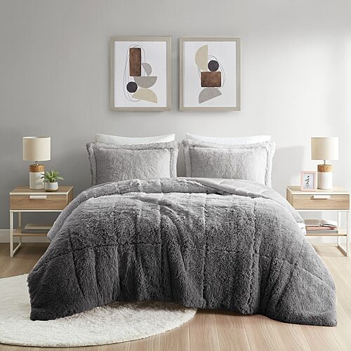 Click here for Intelligent Design Brielle Ombre Shaggy Faux Fur 3... prices