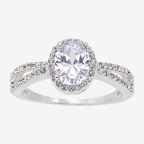 Click here for Sparkle Allure Womens Cubic Zirconia Pure Silver O... prices