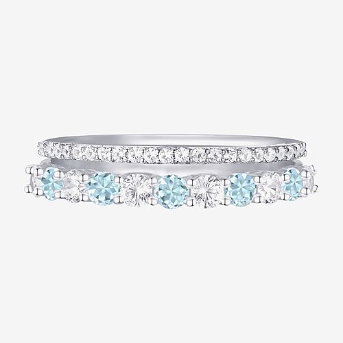 Click here for Womens Lab Created Gemstone 14K Gold Over Silver S... prices