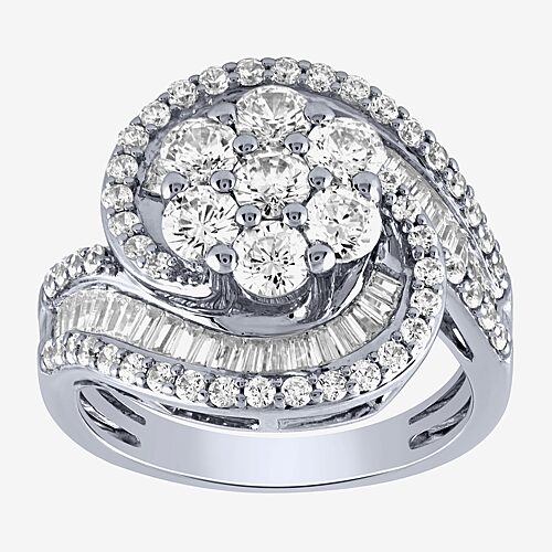 Click here for Diamond Blossom (G / Si2) Womens 2 CT. T.W. Lab Gr... prices