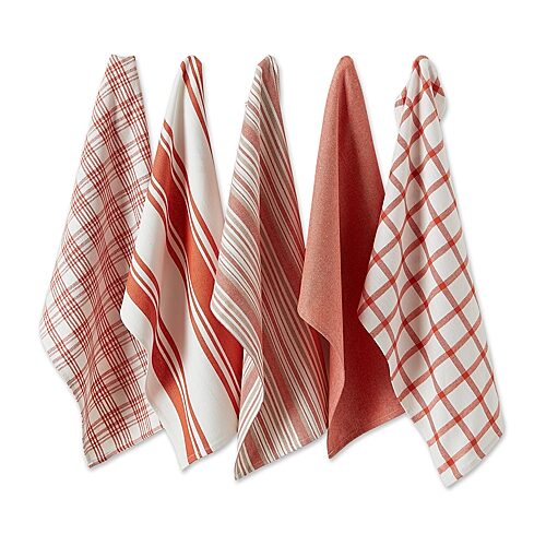 Click here for Design Imports Asst Spice Woven Dishtowels  Set of... prices
