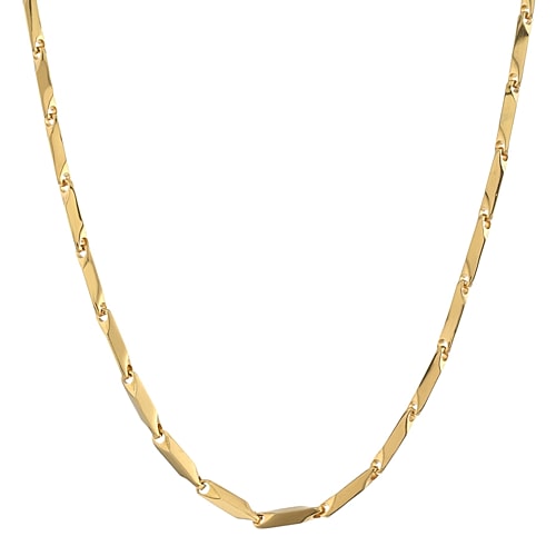 Click here for Mens Stainless Steel & Gold-Tone IP 24 3mm Link Ch... prices