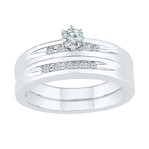 Click here for Womens 1/4 CT. T.W. Natural White Diamond Sterling... prices