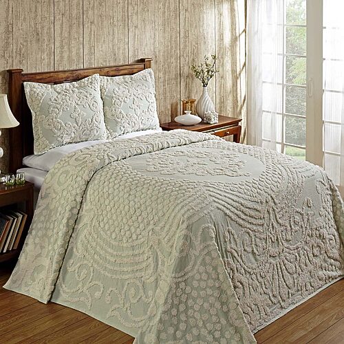 Click here for Better Trends Florence Chenille Bedspread  One Siz... prices