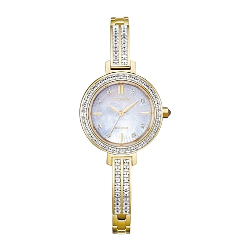 Click here for Citizen Eco-Drive Womens Gold-Tone Stainless Steel... prices
