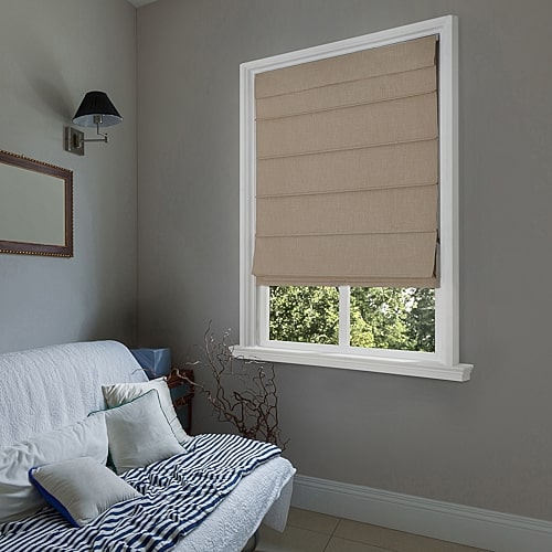 Click here for Austin Fabric Cordless Blackout Roman Shade  One S... prices